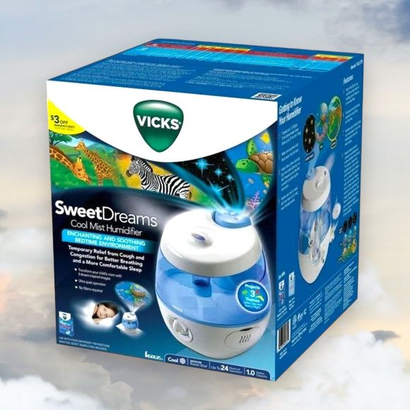 Vicks | Other | Vicks Sweet Dreams Cool Mist Ultrasonic Humidifier ...